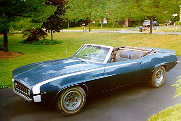 My '69 Camaro Rally Sport Convertible... (A sad story)